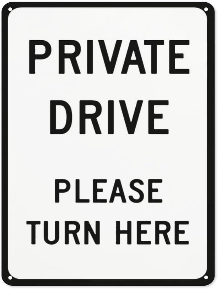 Warning Notice Traffic sign,Private Drive Sign Private Drive ...