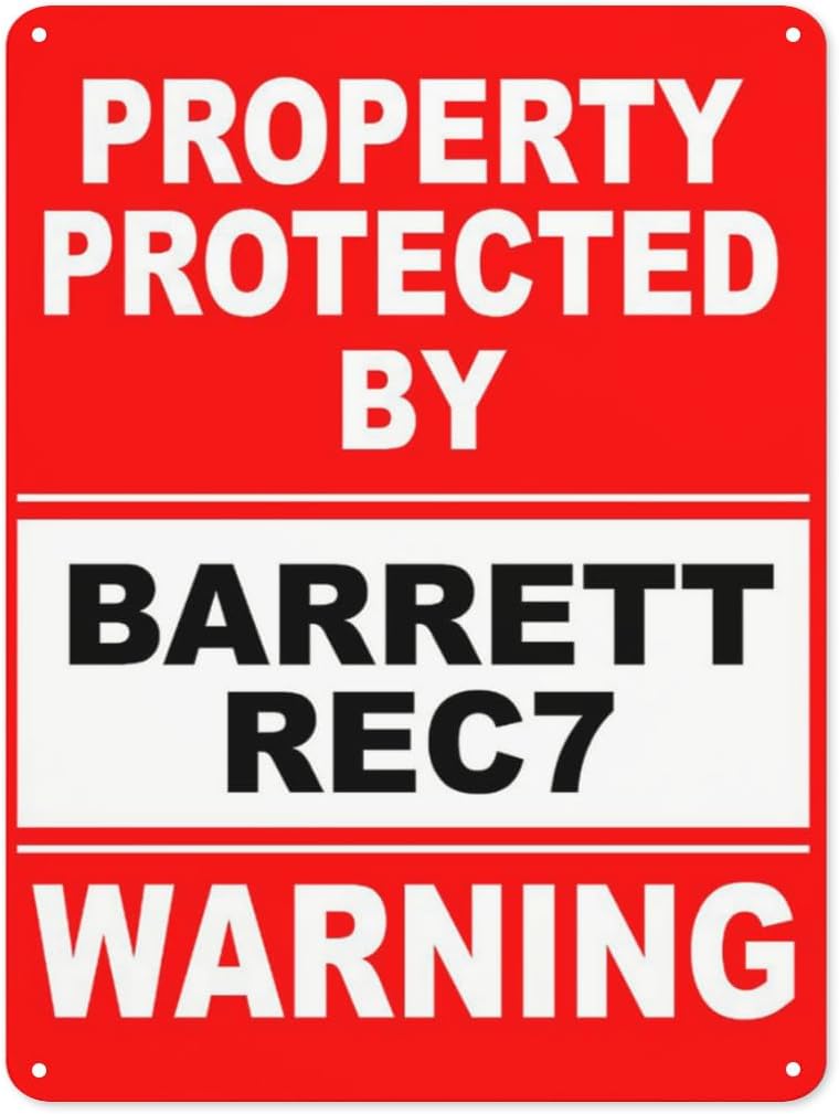 Warning Notice Traffic sign,Property Protected By Beretta 1935 Warning ...