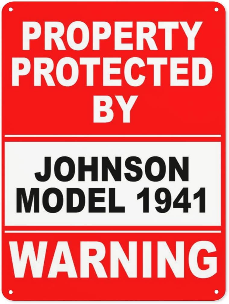 Warning Notice Traffic sign,Property Protected By IMI M141 Bunker ...