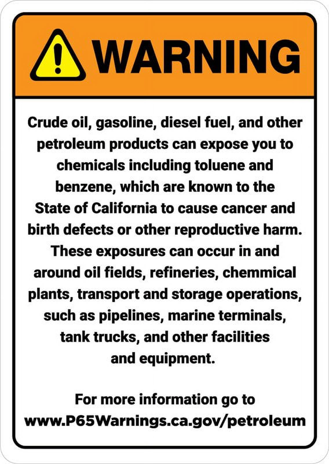 Prop Warning Signs