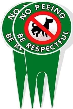 Warning Plaque Wall Decor Decoration Sign No Peeing/Pooping Be ...