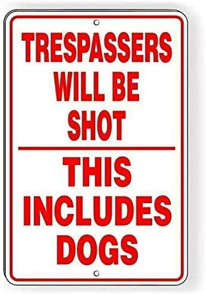 Warning Premises Protected by 24 Hour Surveillance by a Nosey Neighbor ...