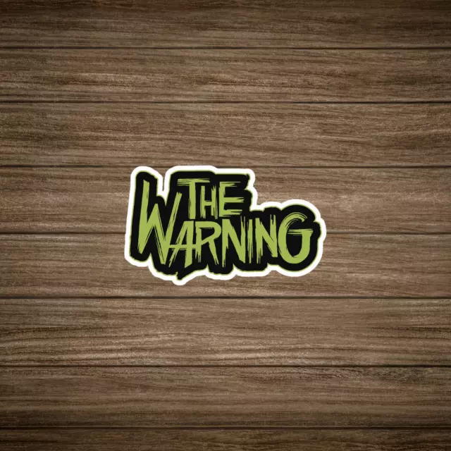The Warning Punk Rock Band Green Logo Sticker Decal Car Window Laptop ...