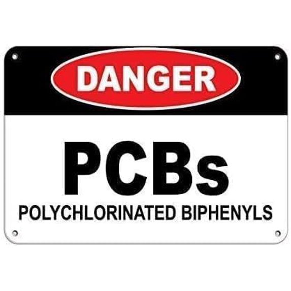 Warning Sign - Danger Pcbs, Caution Sign, Durable Metal Warning Sign ...