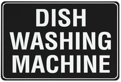 Warning Sign - Dish Washing Machine, Warning, Caution Sign, Durable ...