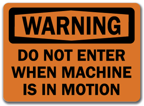 Vinyl Stickers - R5-1-Do Not Enter Sign - Safety and Warning Warehouse ...