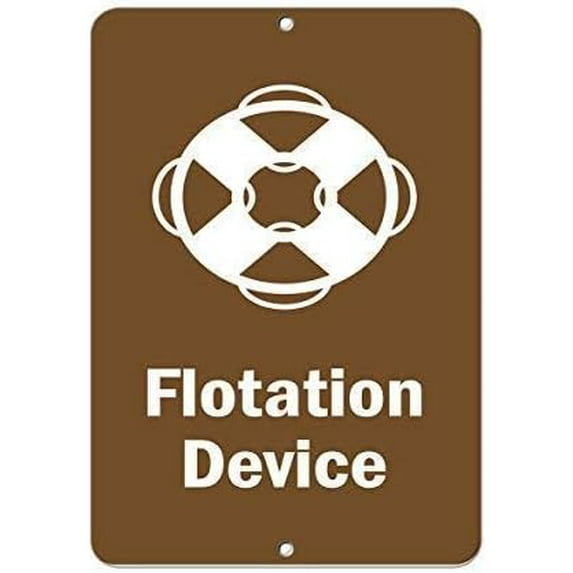 Warning Sign Flotation Device Activity Sign Park Signs Fishing Sign ...