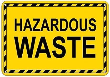 Warning Sign Hazardous Waste Hazard Sign Hazardous Waste Signs Sign ...