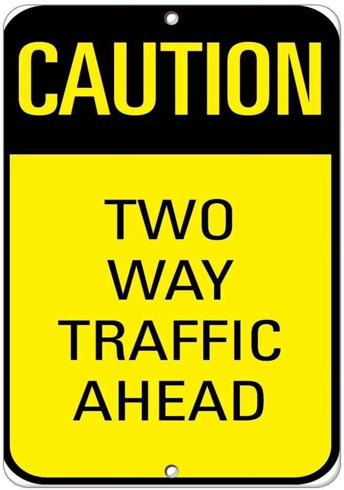 Warning Sign Left Arrow Pedestrian Detour Traffic Sign Road Sign ...