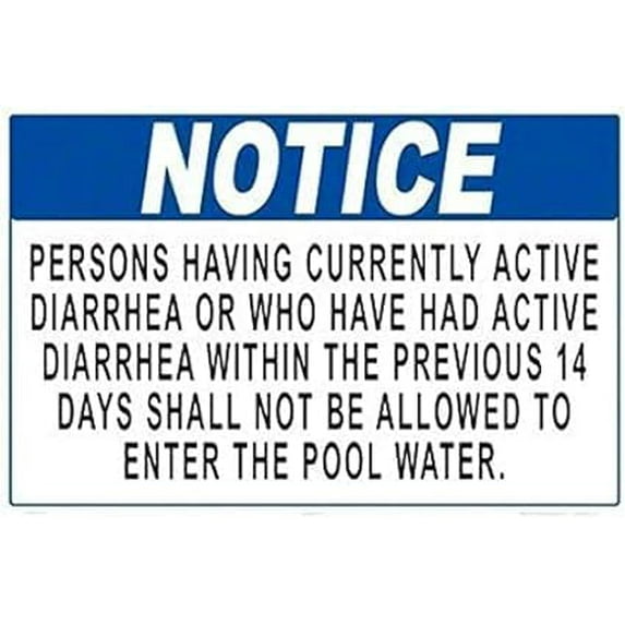 Warning Sign,Pool Rules Sign,Pool Safety Sign Notice Persons with ...