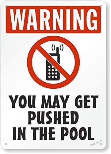 Warning Sign,Pool Rules Sign,Pool Safety Sign Warning - You May Get ...