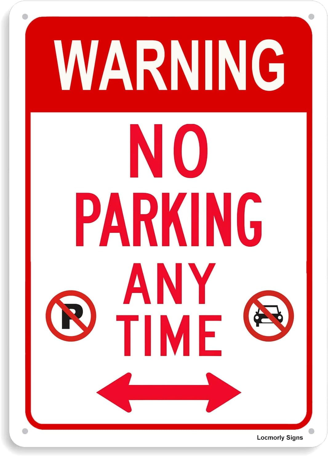 Warning Sign, Private Driveway Keep Clear No Parking No Turnaround Sign ...