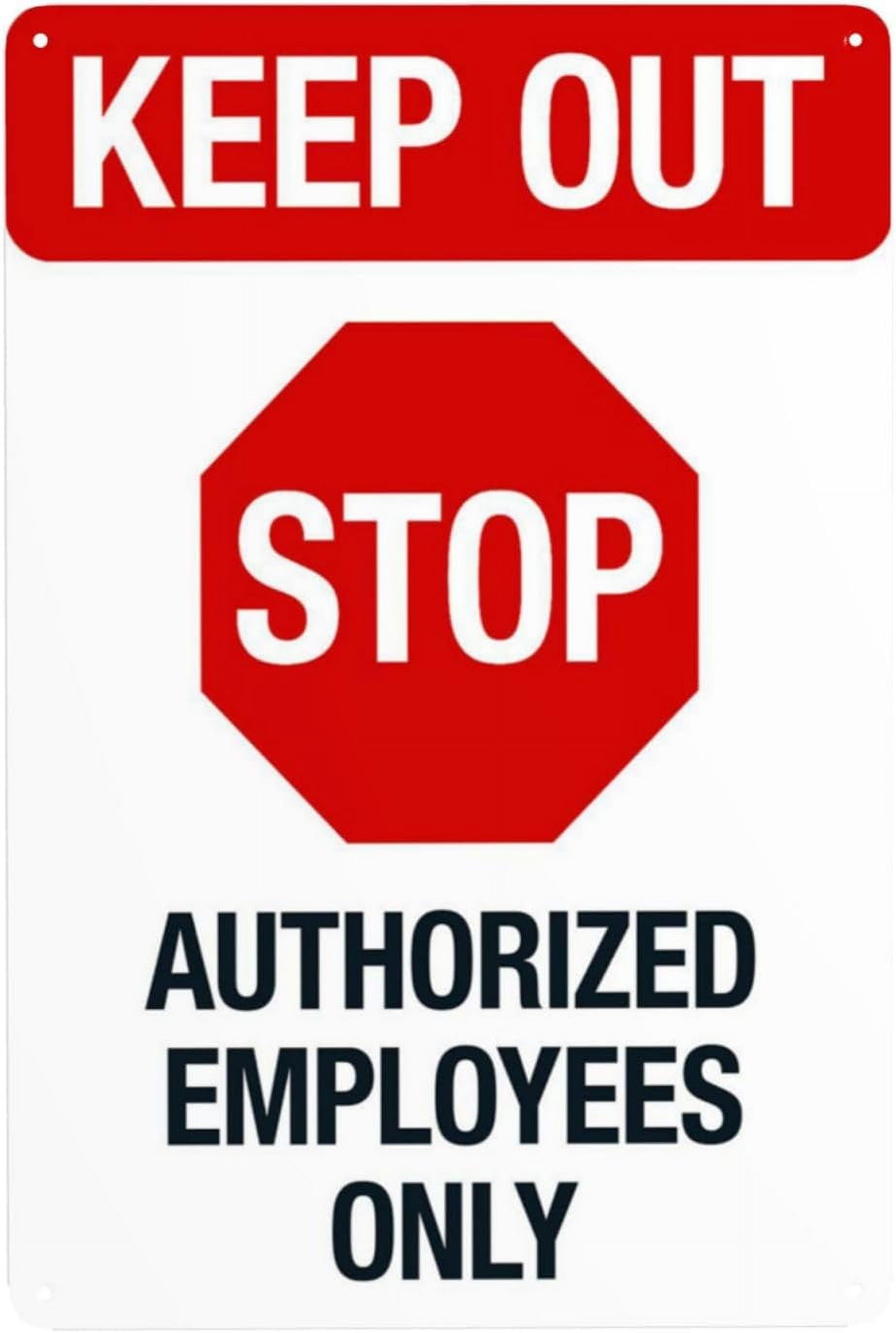Warning Sign Retro Aluminum Sign Metal Tin Sign, School Zone Registered ...
