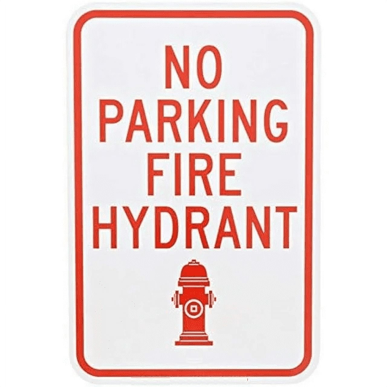 Warning Sign Traffic Control Sign No Parking Fire Hydrant Sign Business ...