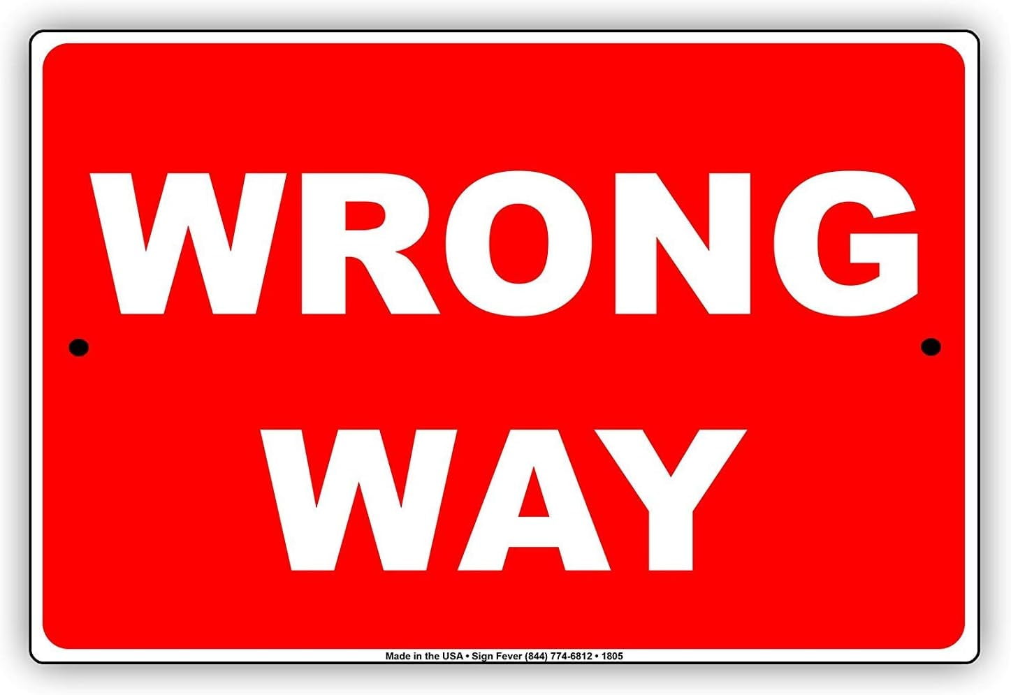 Warning Sign Wrong Way Turn Around No Entry Traffic Street Road Sign ...