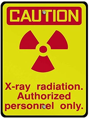 Warning Sign X-Ray Radiation Authorized Personnel Only Sign Business ...