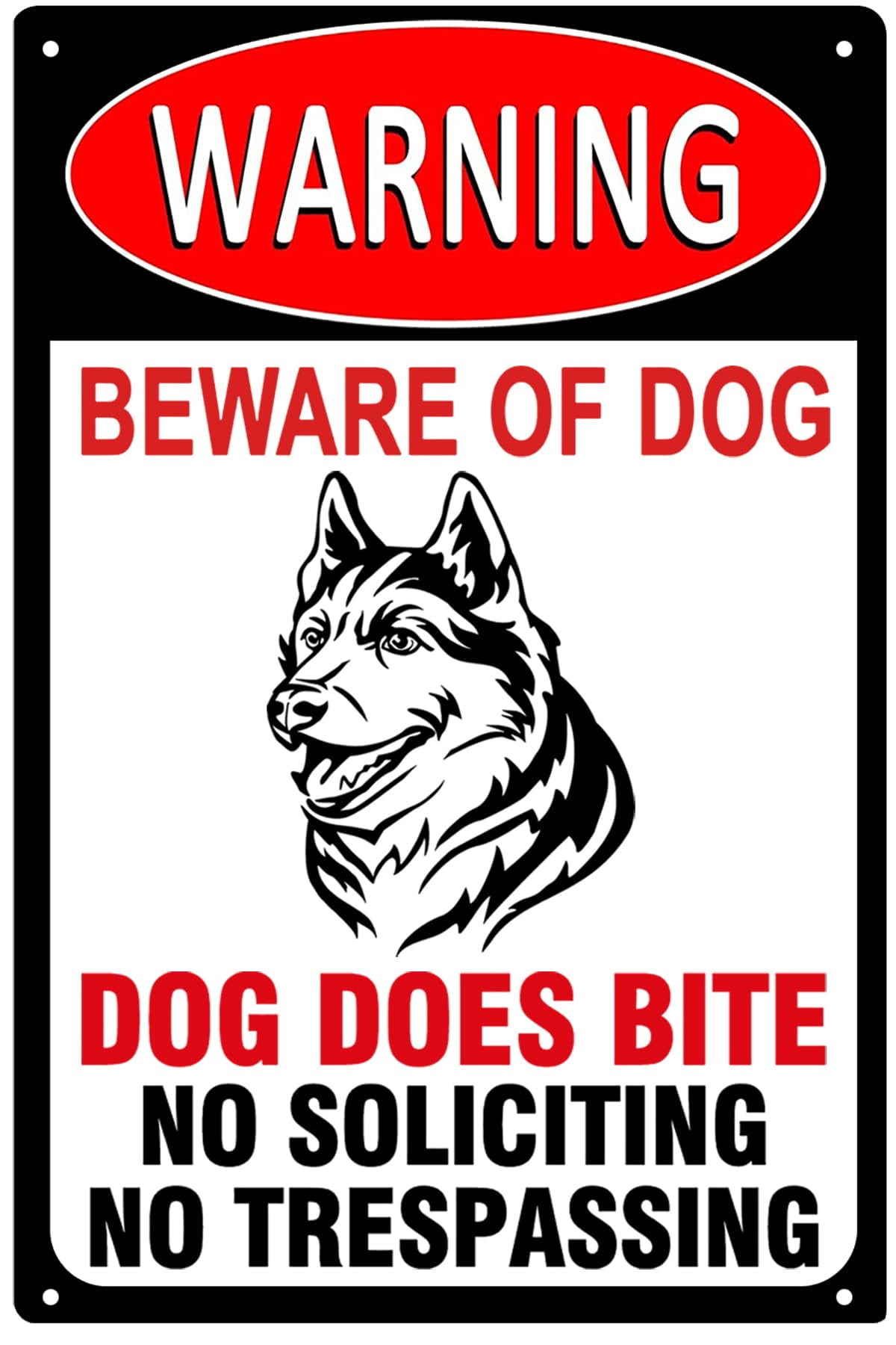 Warning Signs Funny Beware of Dog Signs Dog Warning Signs Fence Gate ...