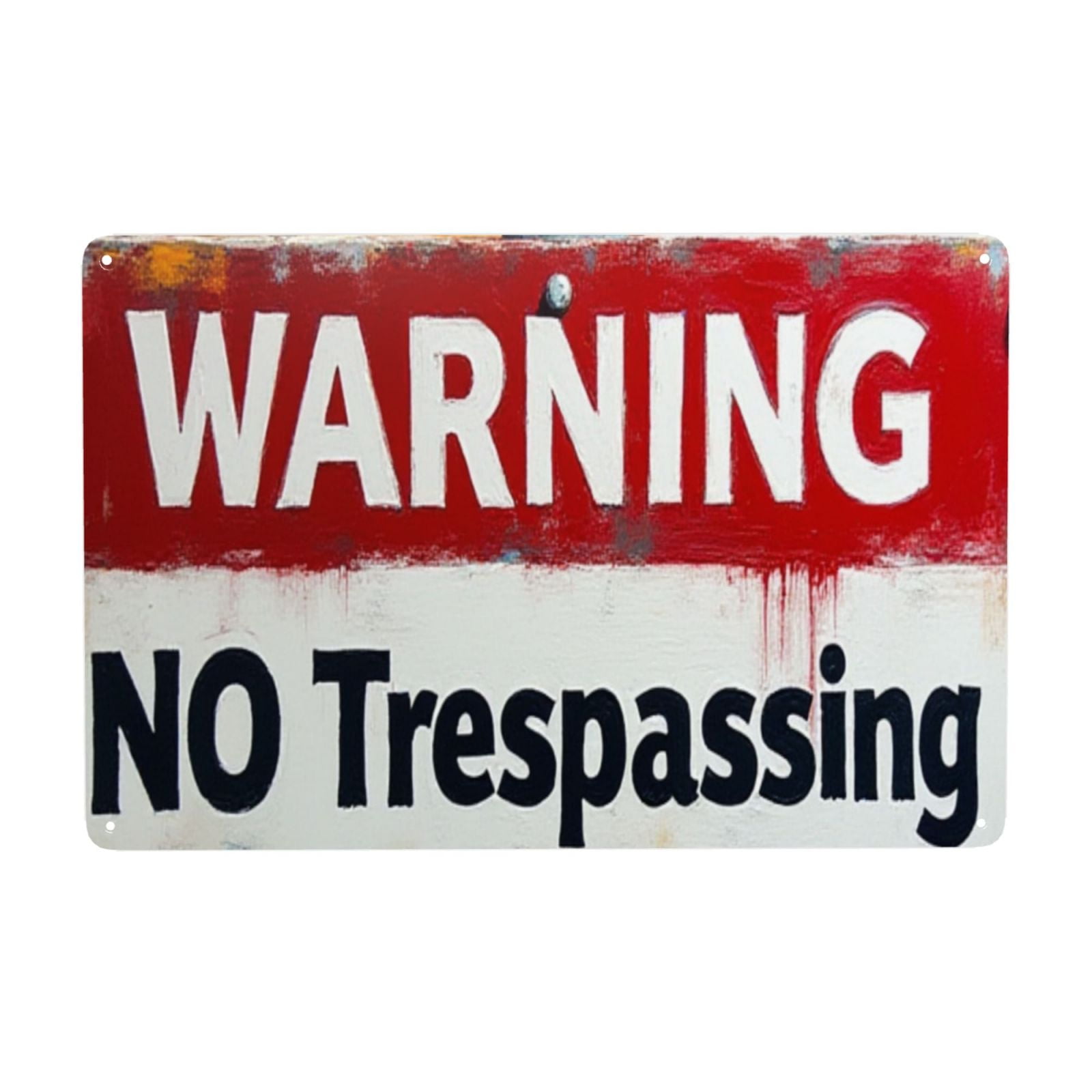 Warning No Solicitors Sign for House — Vintage Tin Sign Metal Sign Keep ...