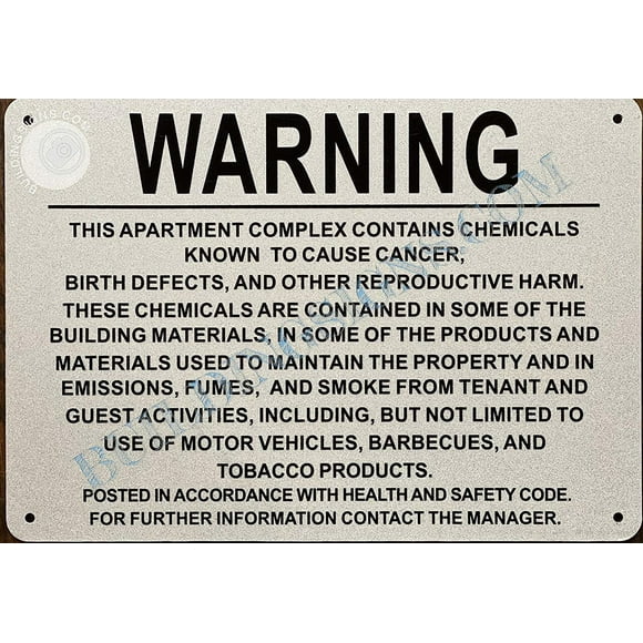 Prop 65 Alcohol Warning