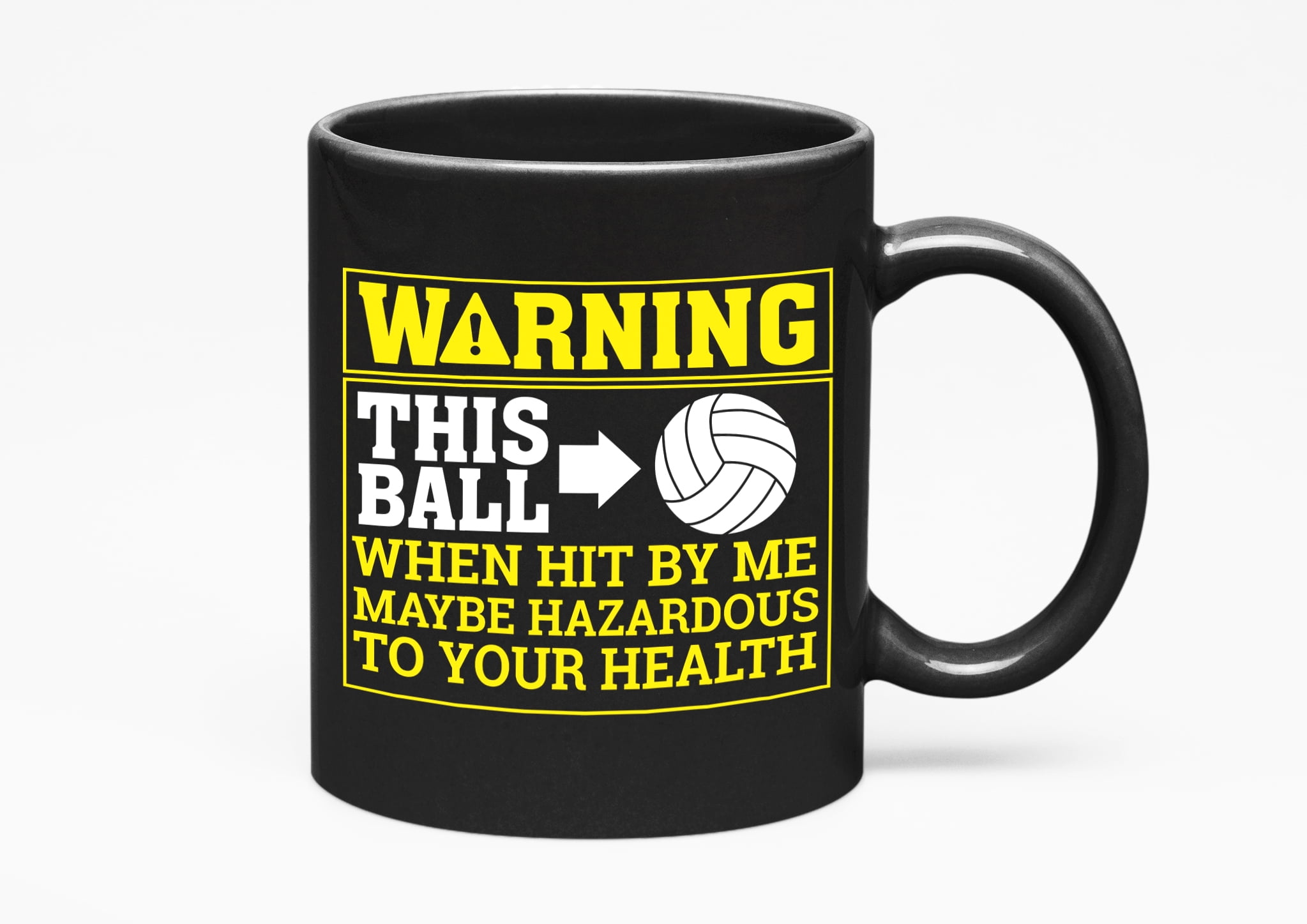 Warning. This Ball When Hit By Me Maybe Hazardous To Your Health. Funny ...