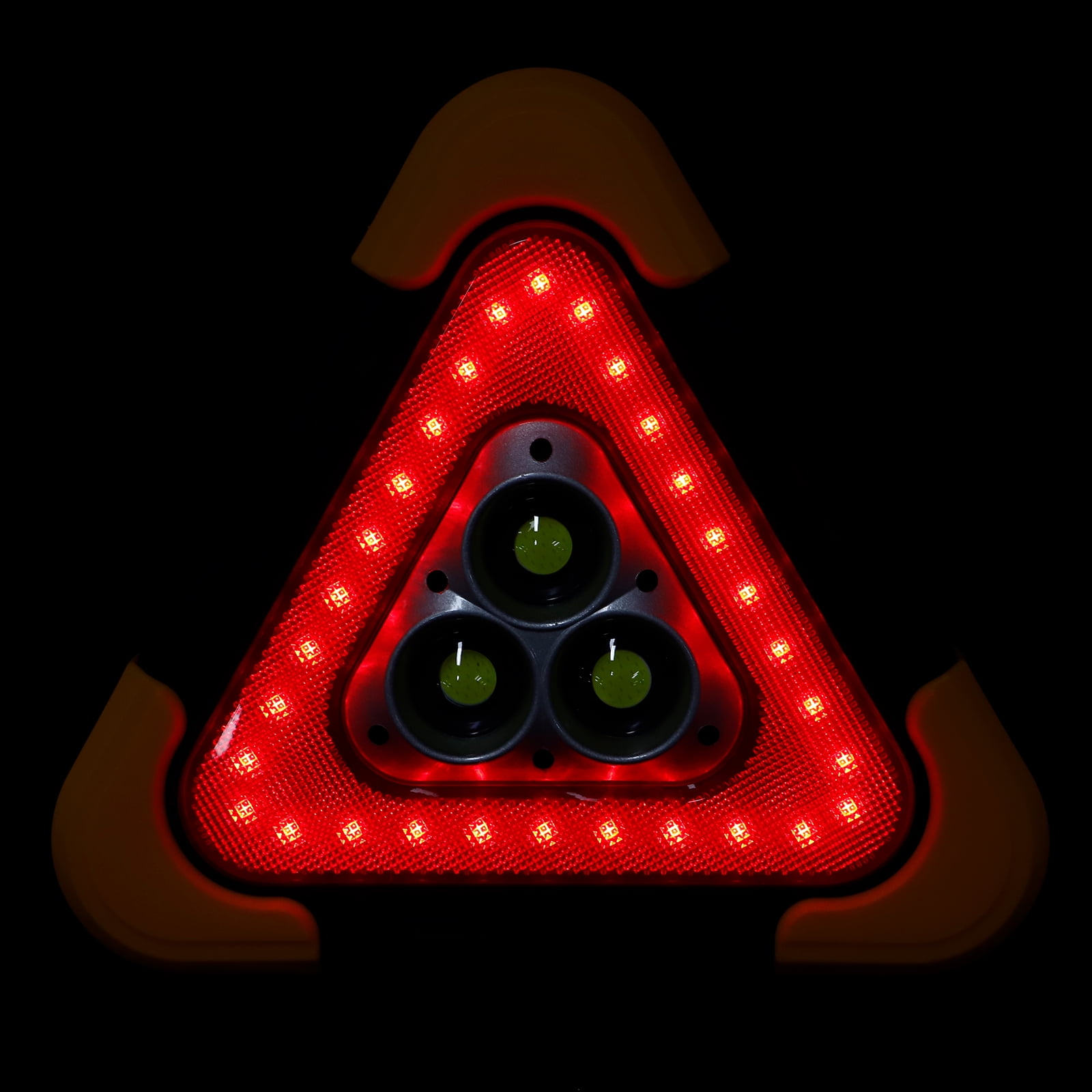 Warning Triangle Sign Cars Flares Emergency Road Emergency Roadside ...