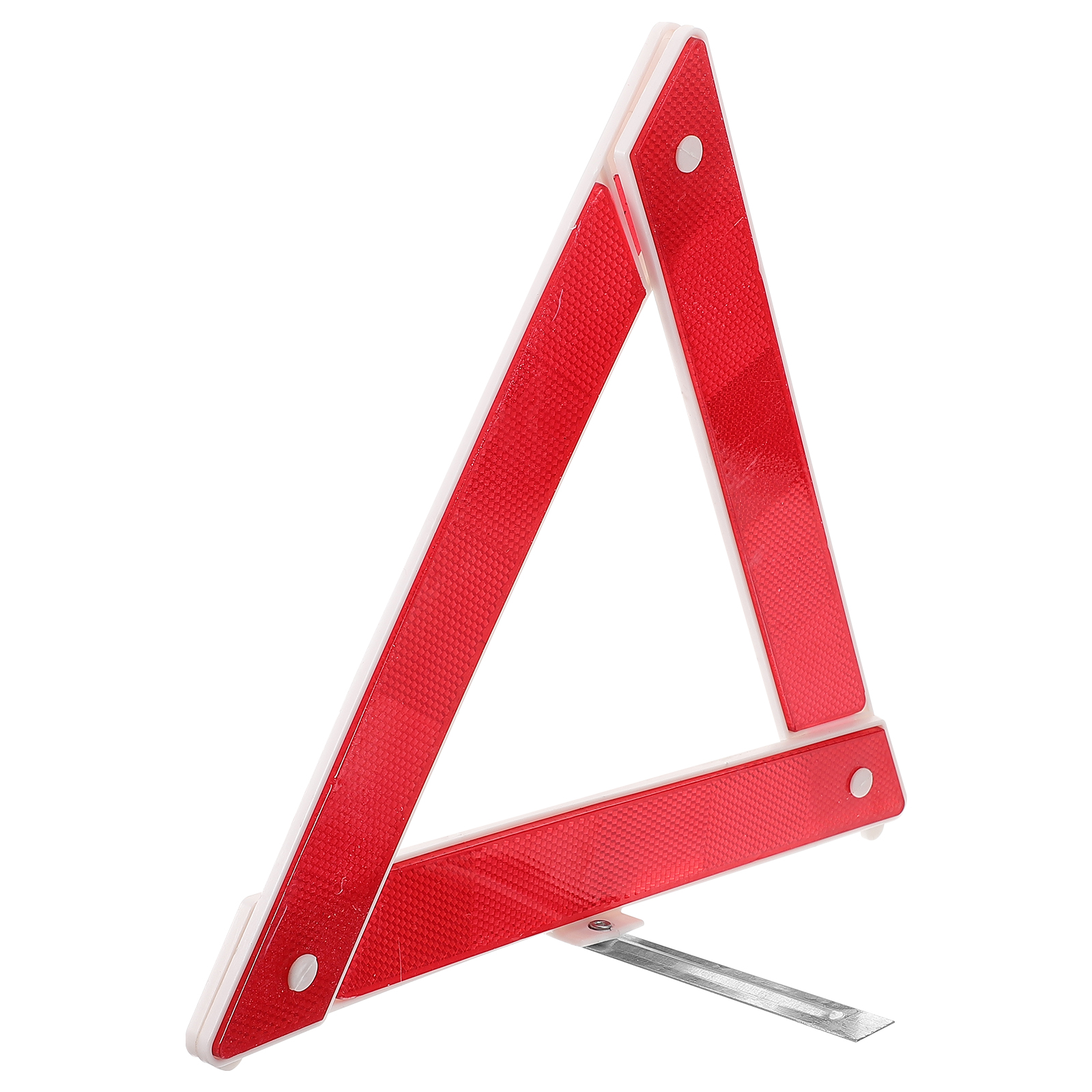 Reflective Warning Triangle for Car Made of Firm Plastic Red Foldable 1 ...