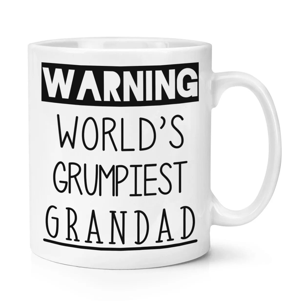 Warning World's Grumpiest Grandad,Mug Cup Grumpy Awesome Best Grandpa ...