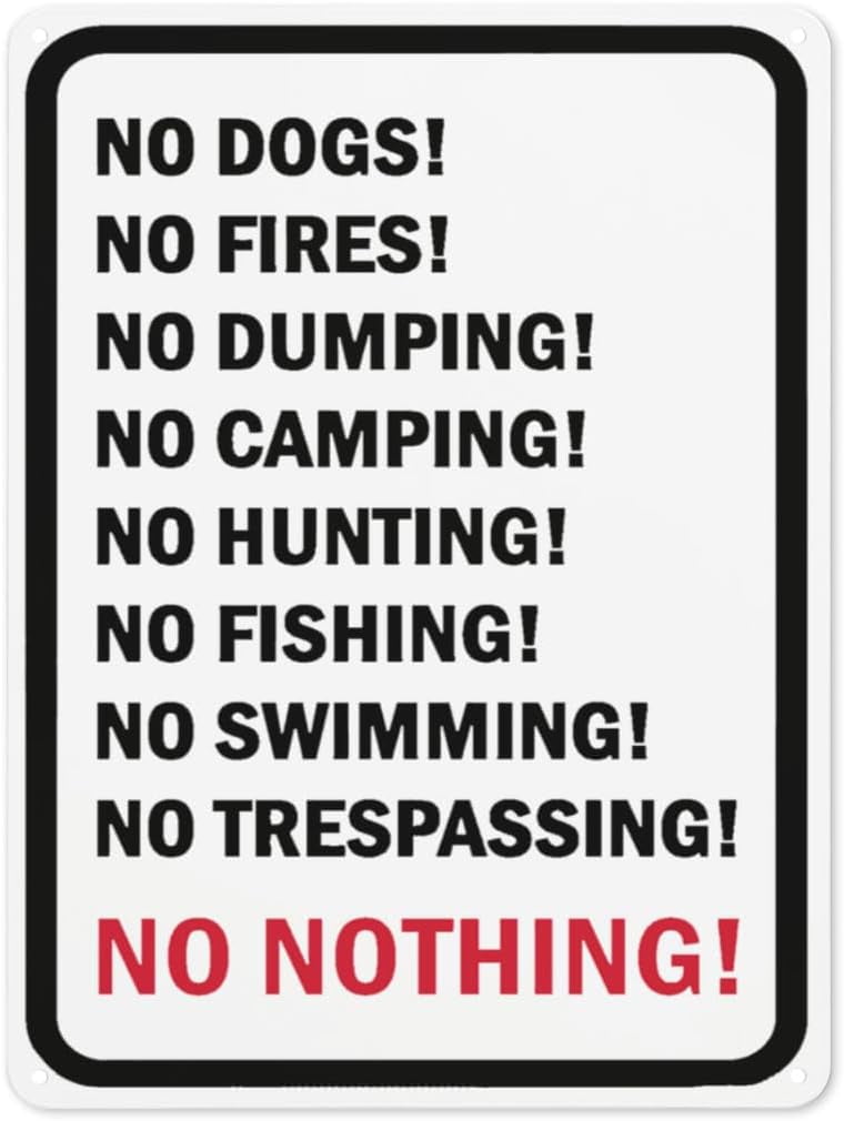 Warning sign Danger Business signs,Funny Prohibition Sign No Dogs, No ...