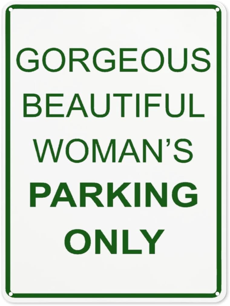 Warning sign Danger Business signs,Gorgeous Beautiful Womans Parking ...