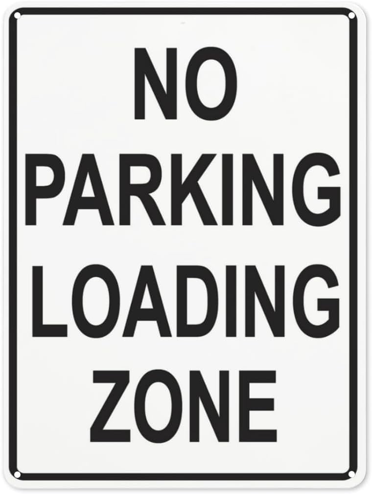 Warning sign Danger Business signs,No Parking For Delivery Trucks Only ...