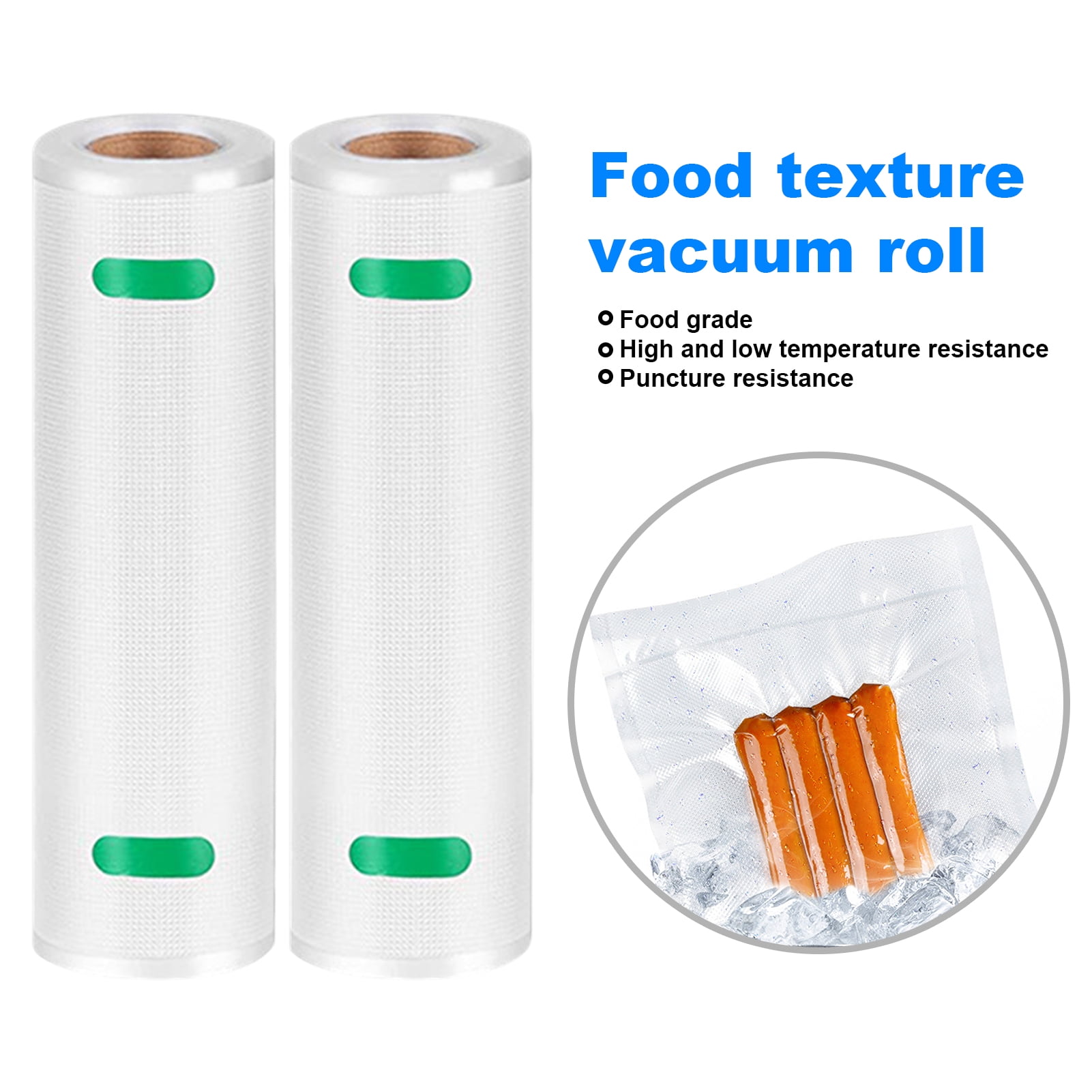 Waroomhosue 1 Roll Vacuum Bag Food-grade Moisture-proof BPA Free ...