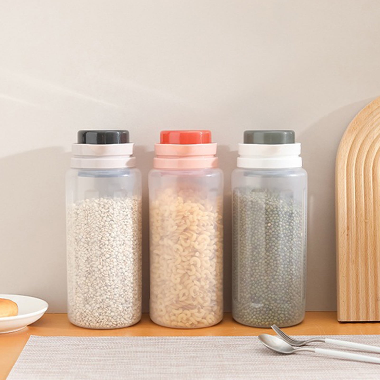 Waroomhouse 1.5L Food Storage Box Good Sealing High Capacity Moisture ...