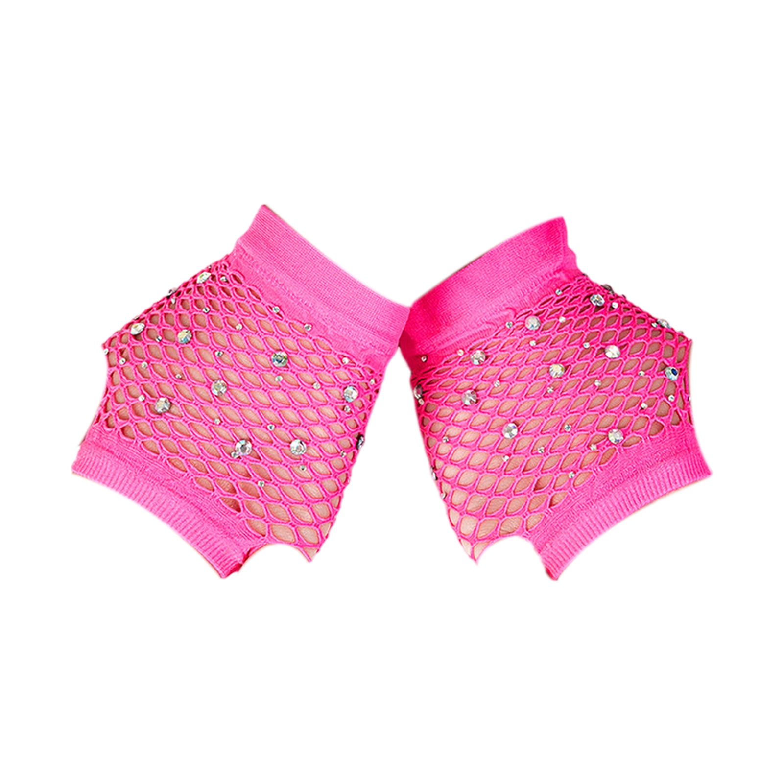 Waroomhouse 1 Pair Performance Gloves Hollow Out Fishnet Thin ...