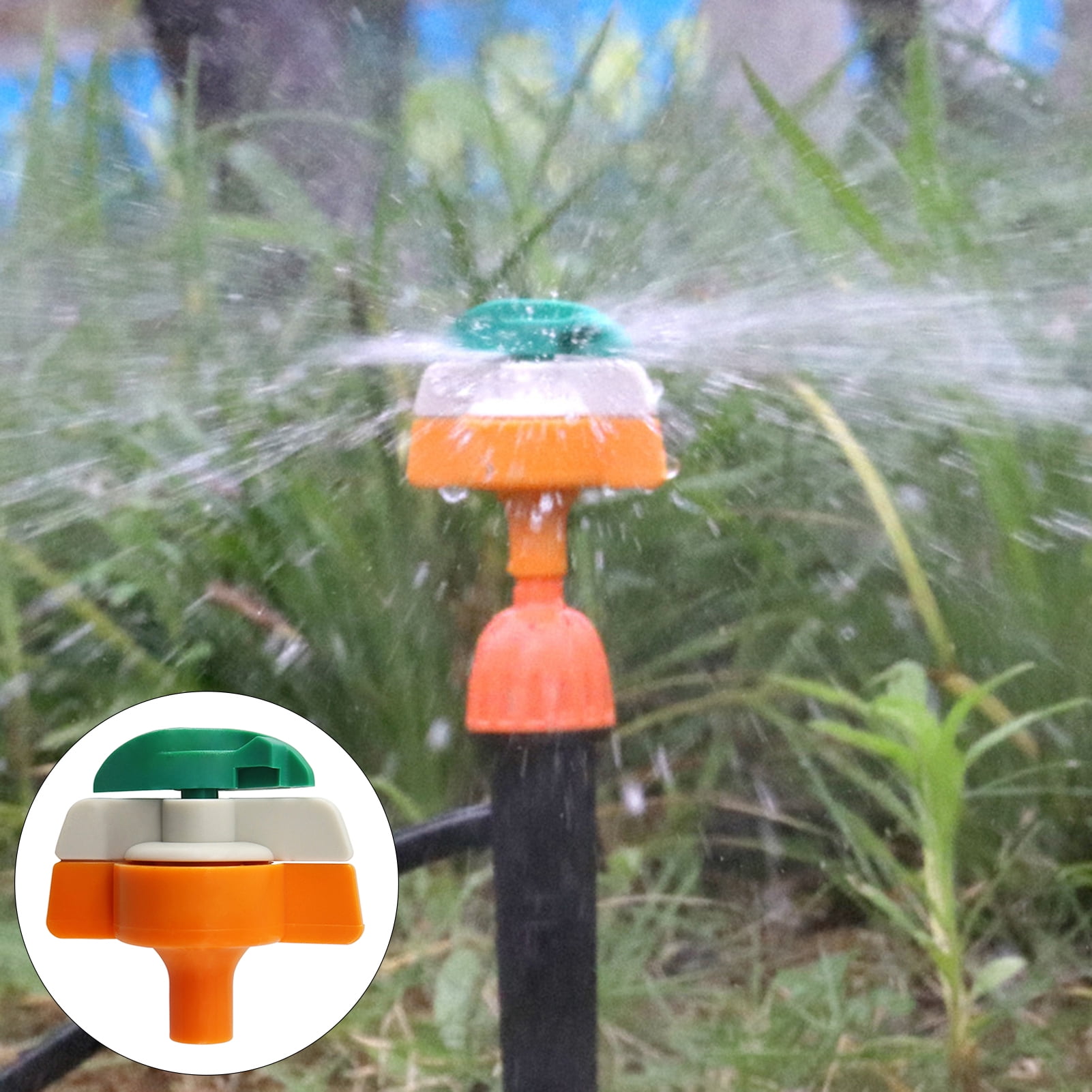 Waroomhouse 10Pcs/Set Reliable 360 Degree Spray Nozzle Plastic ...