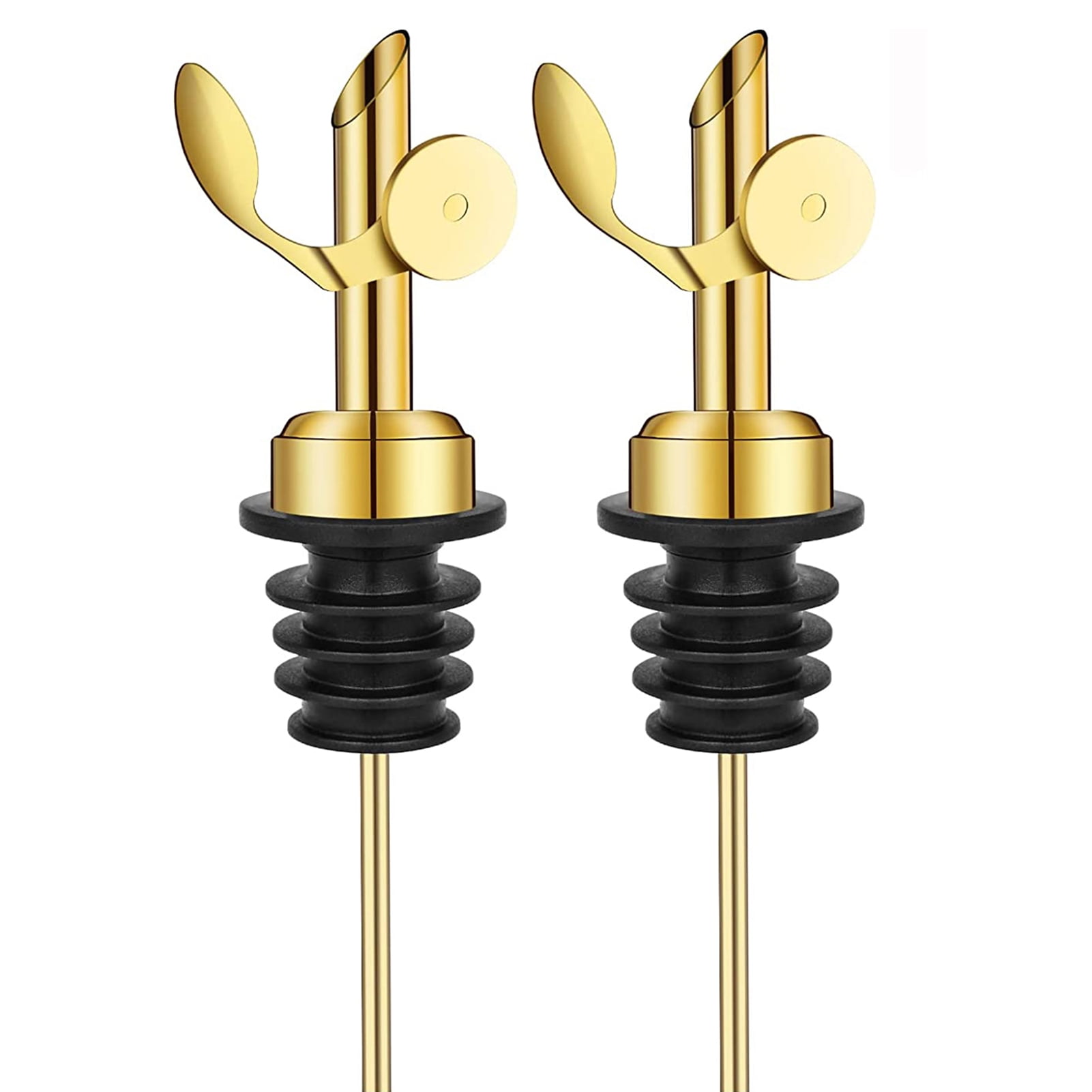 Waroomhouse 2Pcs Sealed Rubber Oil Pour Spout Leak proof Food Grade ...