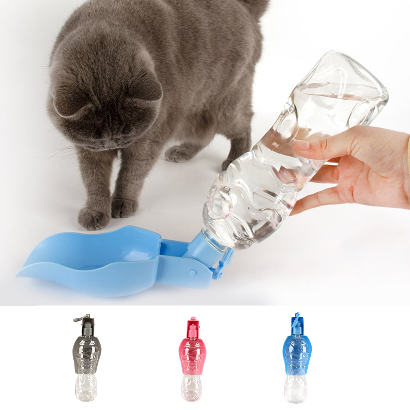 Waroomhouse 350ml/500ml/750ml Pet Water Bottle Portable Oversized Sink ...