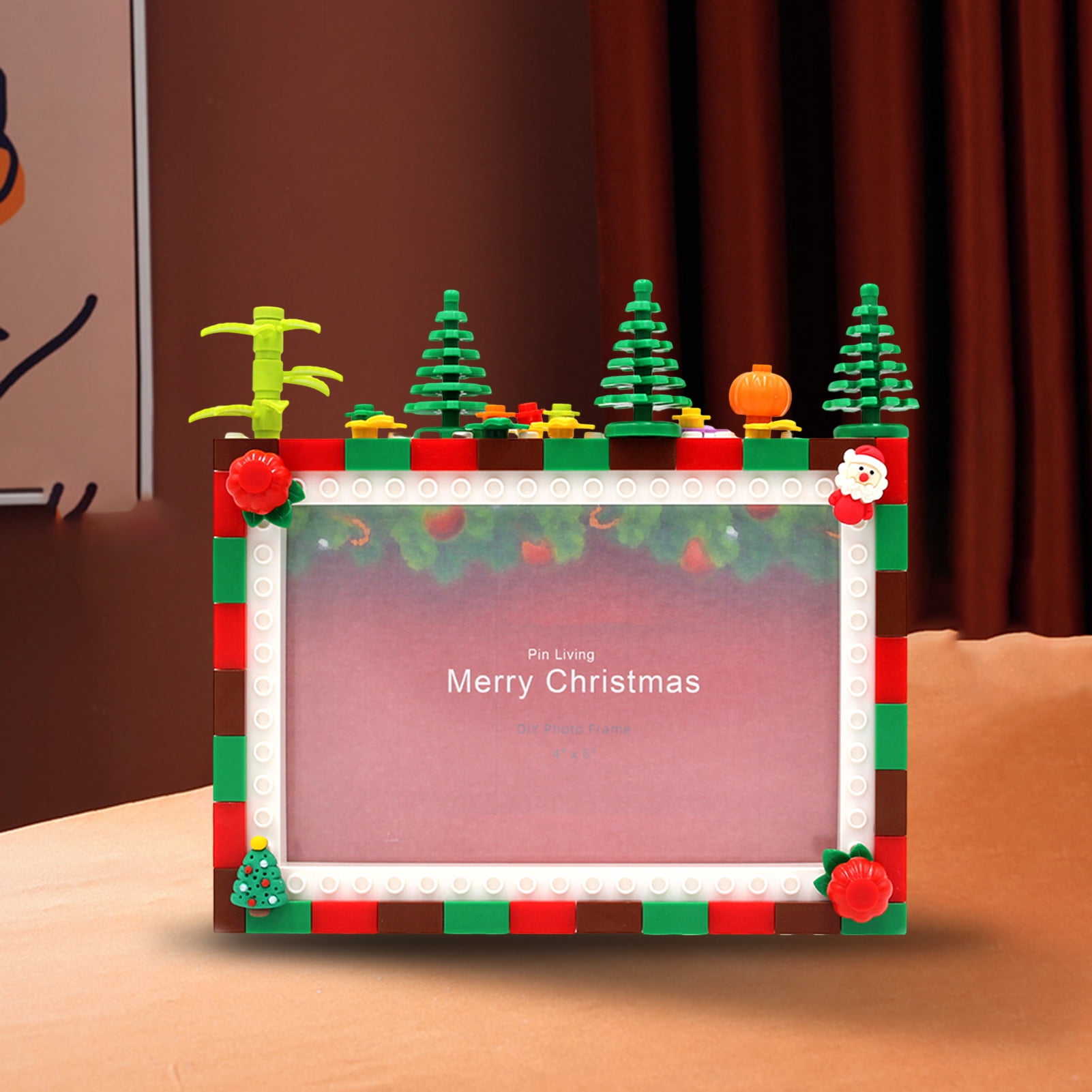 Waroomhouse 6/7Inch Photo Frames Handmade Gift-giving Building Block ...