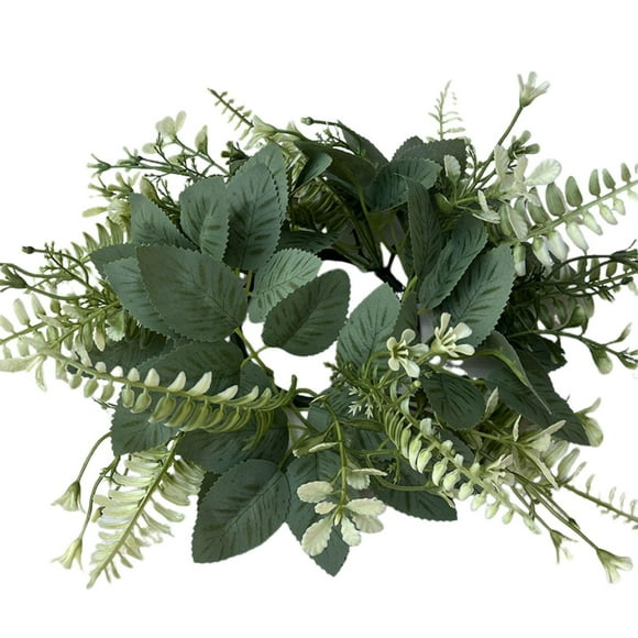 Candle Ring Greenery