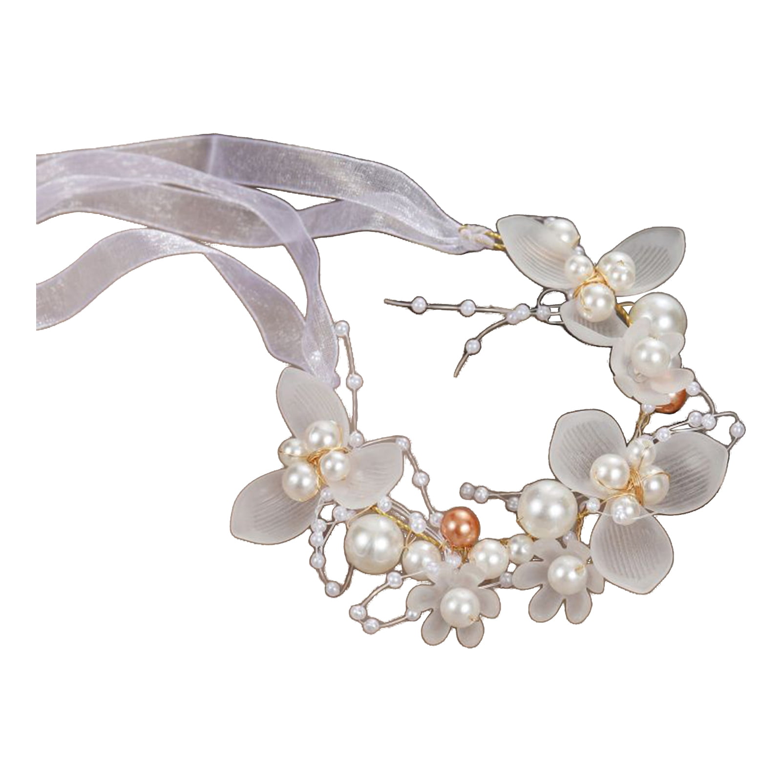 Waroomhouse Adjustable Flower Wrist Cuff Adjustable Lace-up Wrist ...