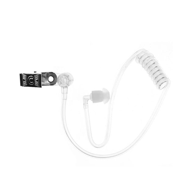 Waroomhouse Adults Agent Earpiece Agent Earpiece Stretch Coil Metal ...