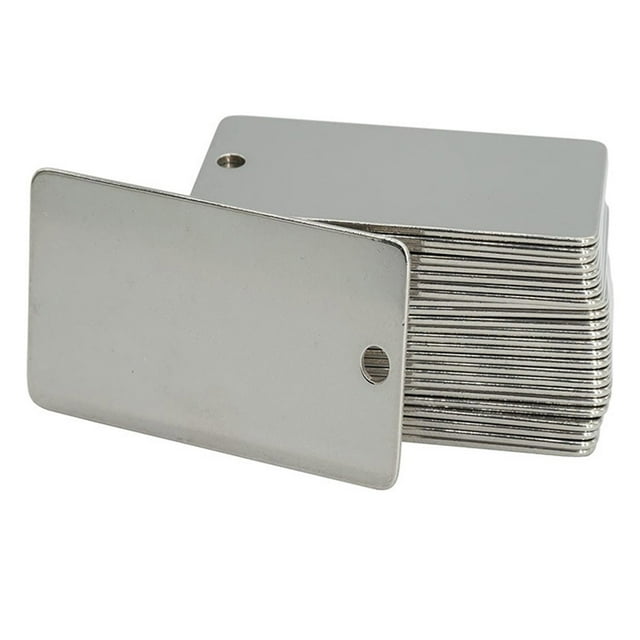 Waroomhouse Aluminum Plant Labels 50pcs Aluminum Tree Tags Metal Plant ...