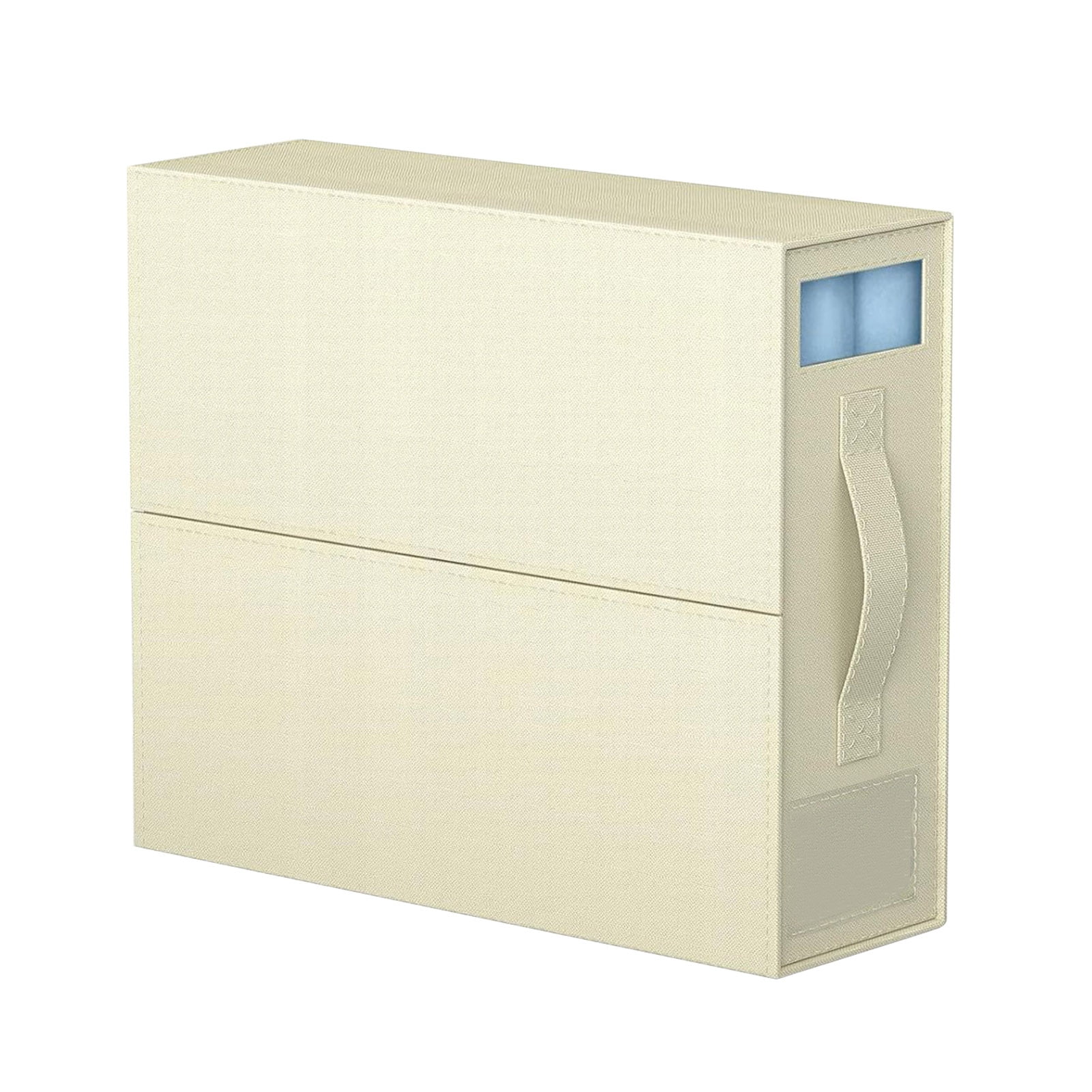 Waroomhouse Bed Sheet Container Bed Sheet Storage Box with Window ...