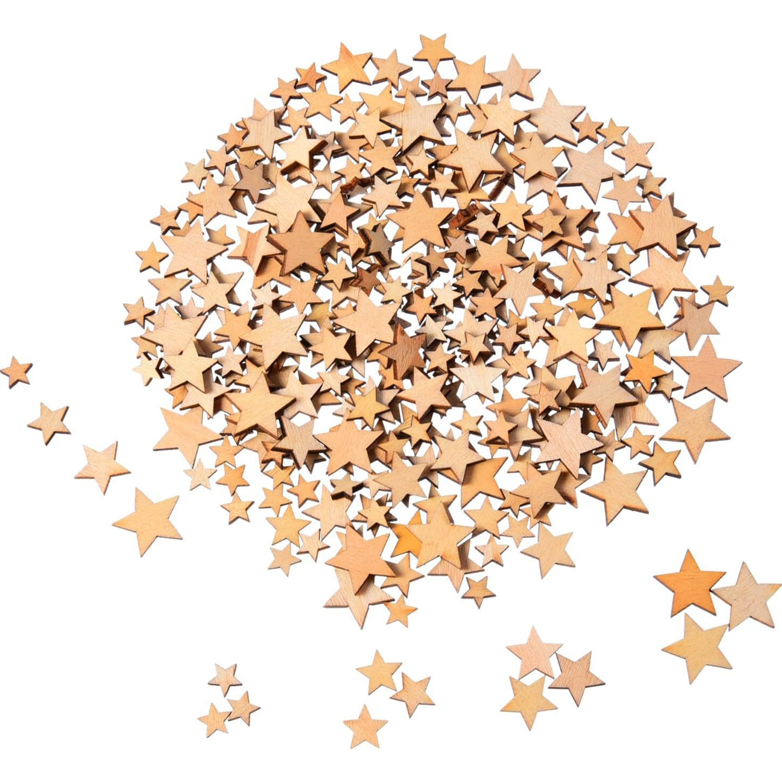 Waroomhouse Birthday Party Wood Stars Wooden Star Chips 200pcs 10/12/15 ...