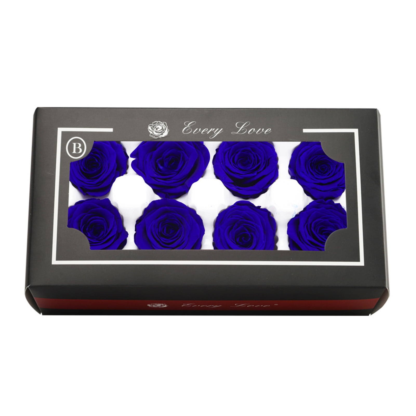 Waroomhouse Blooming Rose Flower Heads 8pcs Eternal Rose Flowers ...