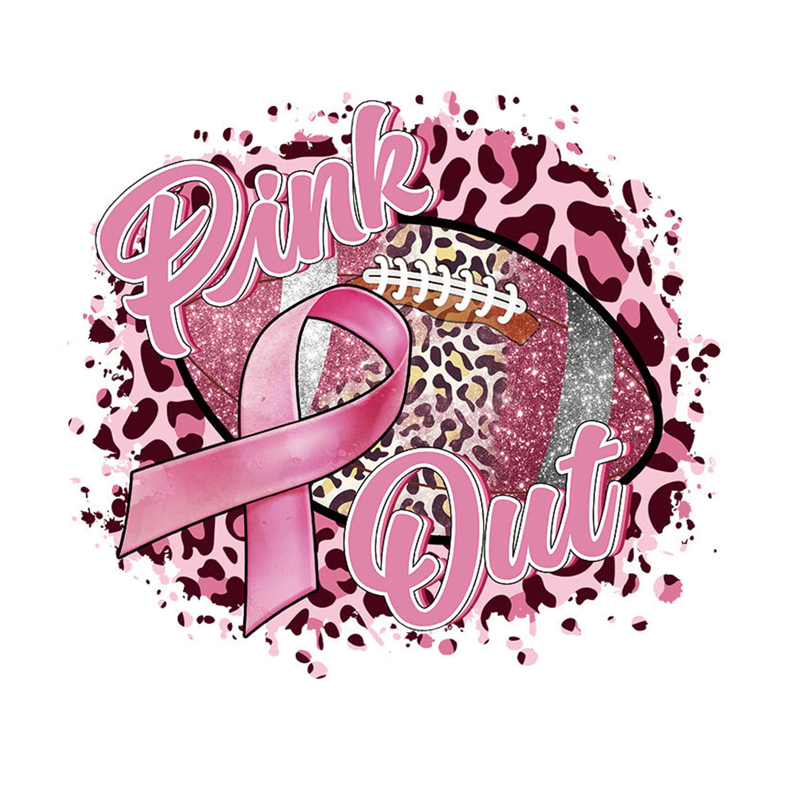 Waroomhouse Breast Cancer Awareness Iron-on Stickers Iron-on Decals ...