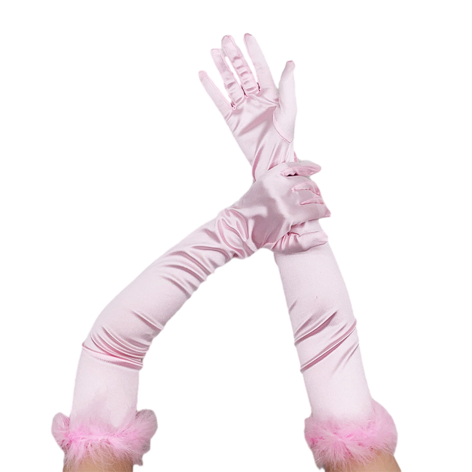 Waroomhouse Bride Wedding Gloves Women Half-sleeve Gloves 1 Pair Ladies ...