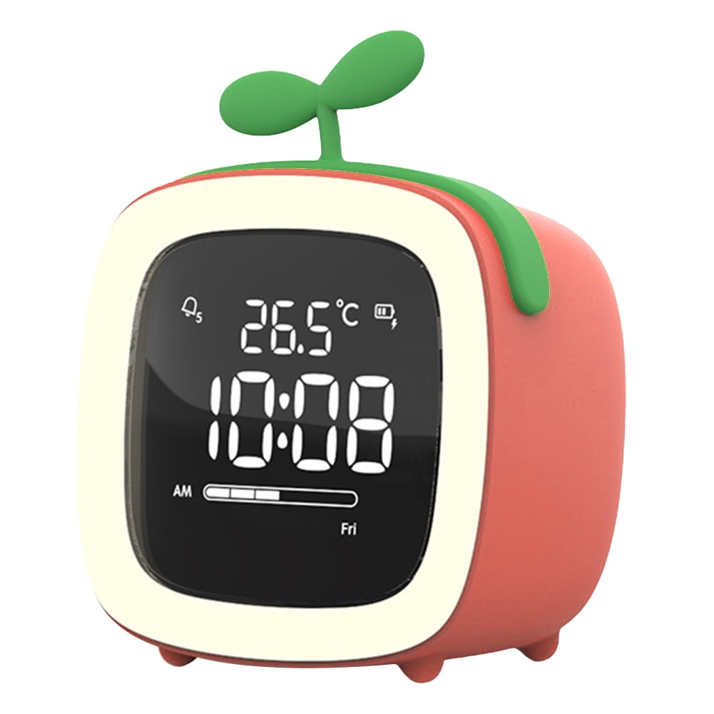 Waroomhouse Cartoon Rabbit Ear Shape Rechargeable Digital Display LED ...