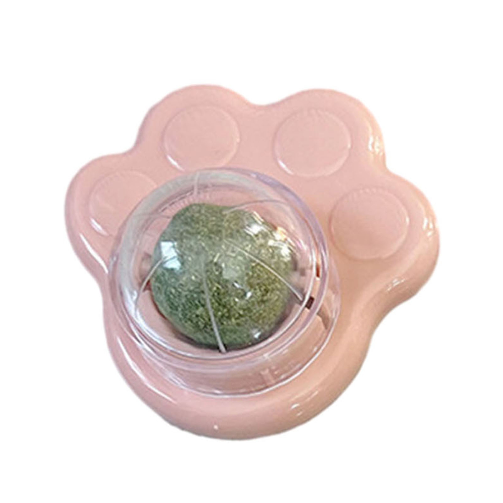 Waroomhouse Catnip for Oral Health Cat Toys with Catnip Catnip Wall Ball Toy for Cats Stick-on ...