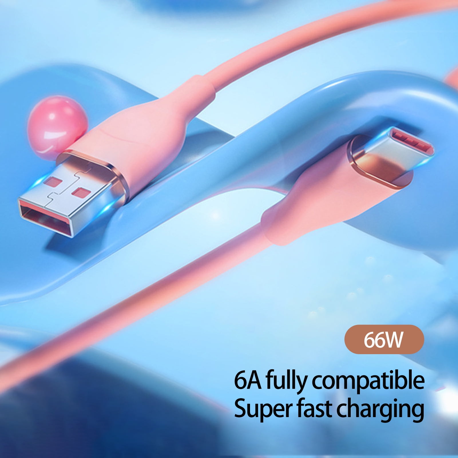 Waroomhouse Charging Cable 66W Plug Play High-speed Data Transfer ...