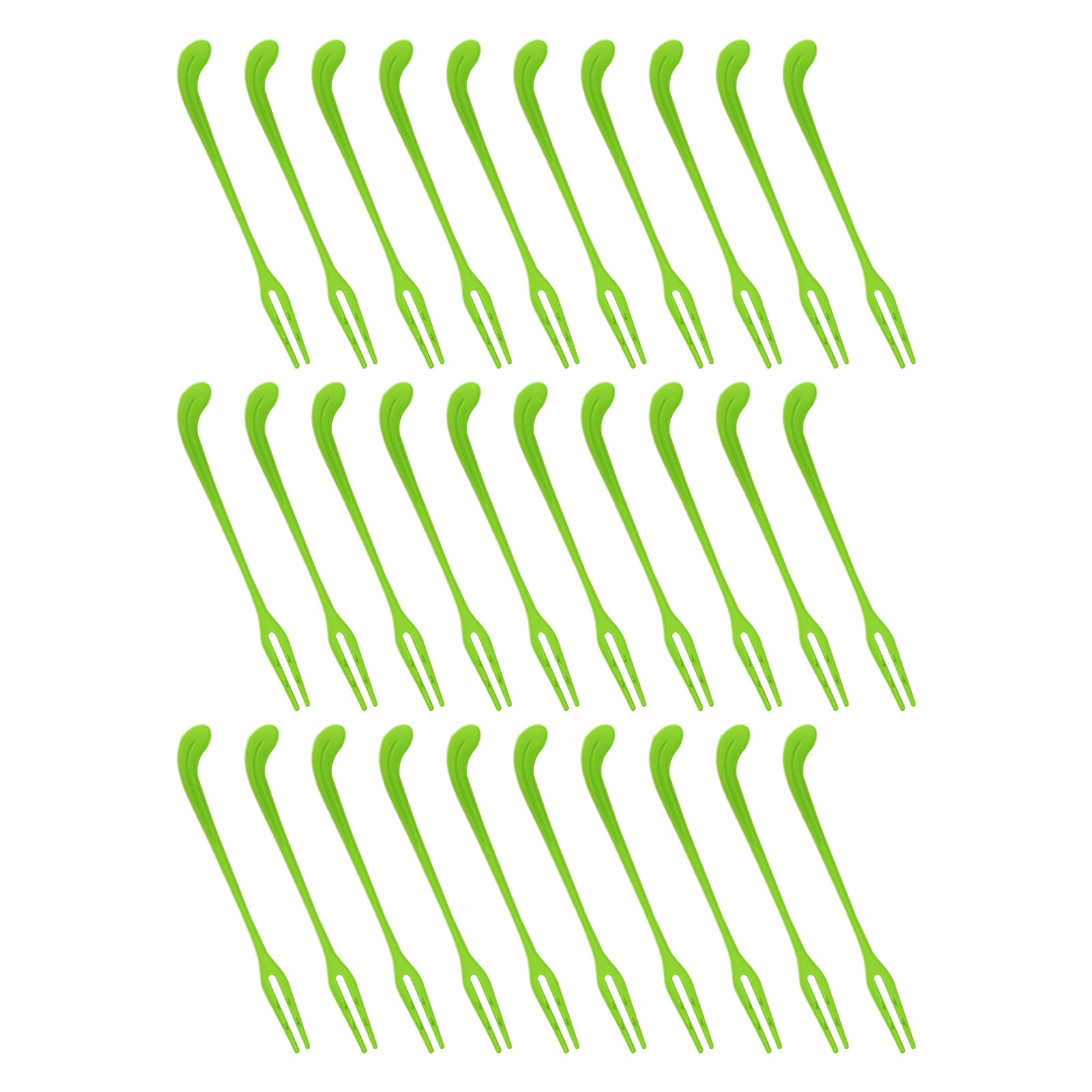 Waroomhouse Children Fruit Forks 1 Set Cute Disposable Fruit Fork Set ...